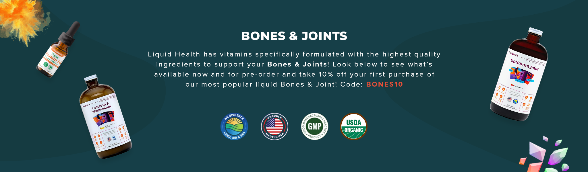 Bones & Joints — Liquid Health Wholesale