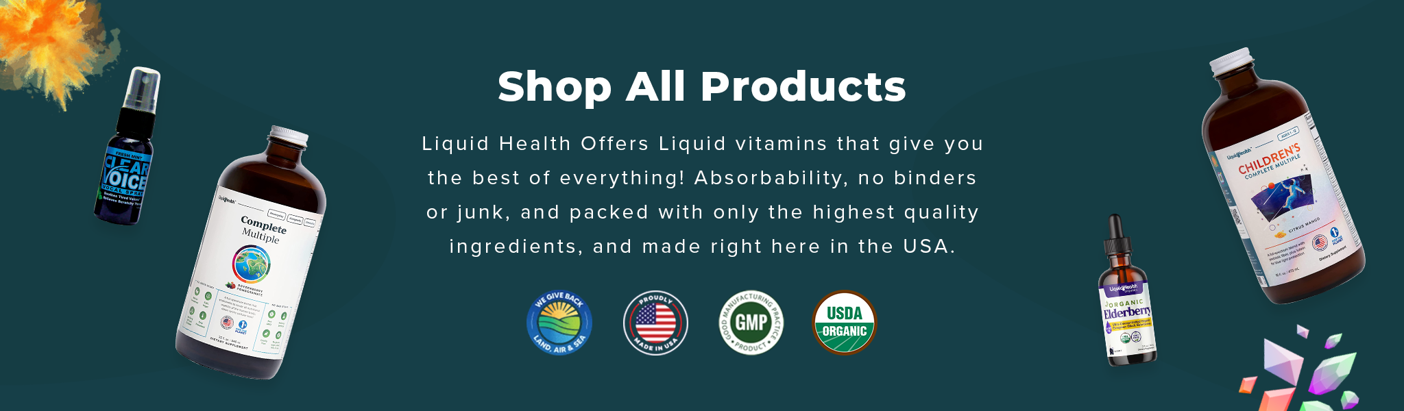 Our Liquid Vitamins Collection | Shop All | Liquid Health — Page 2 ...