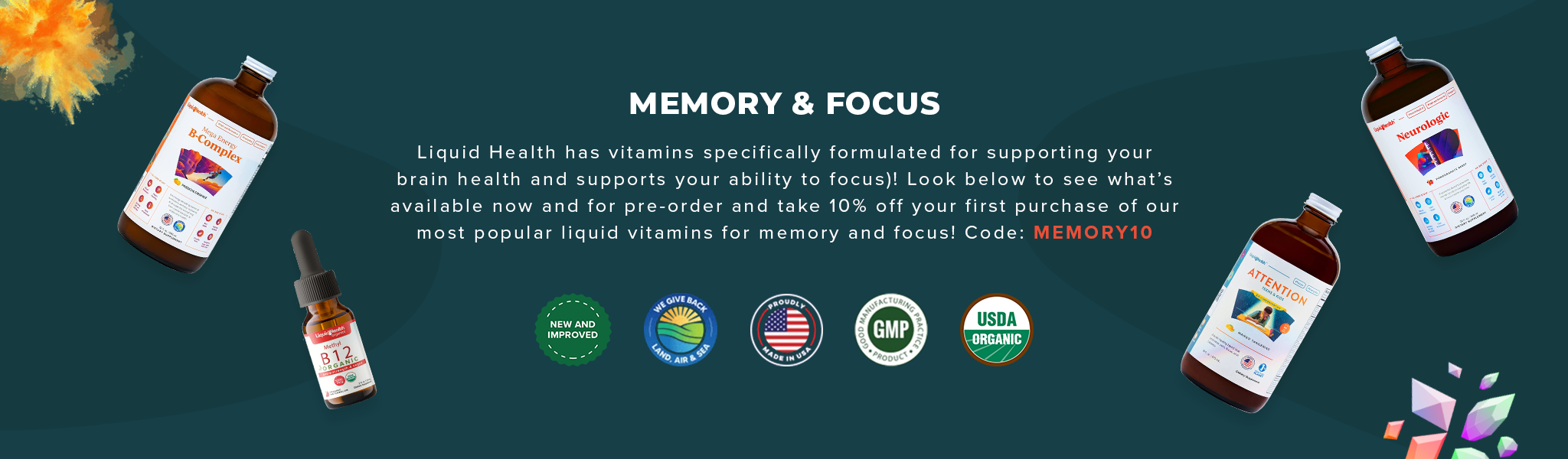 Memory & Focus — Liquid Health Wholesale