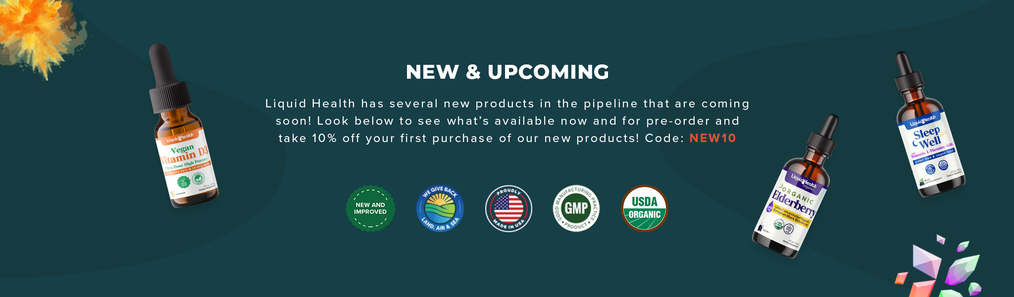 Liquid Vitamins | New Arrivals | Liquid Health — Liquid Health Wholesale