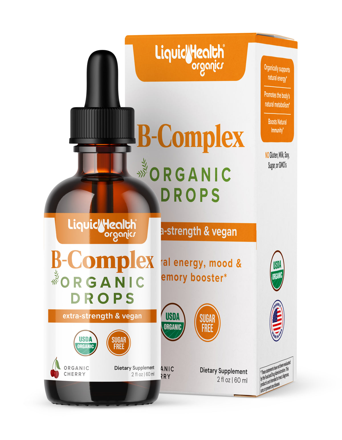 NEW! Organic Vitamin B-Complex Drops — Liquid Health Wholesale